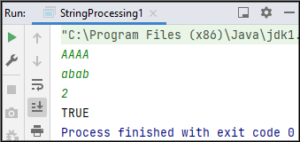 Write a java program to String Processing – Codebun