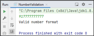 Write a java program check Number Validation. – Codebun