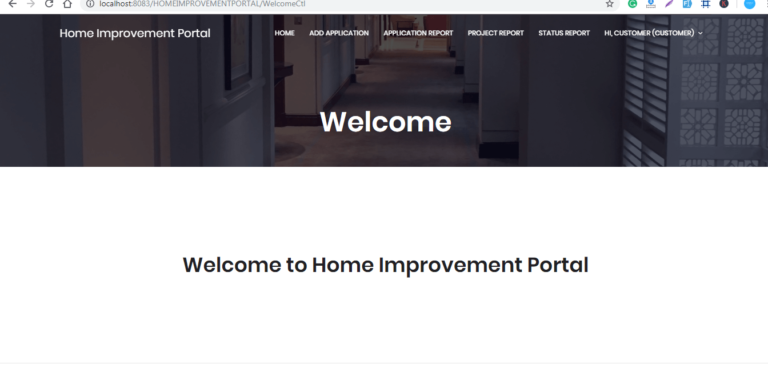 Project In Java With Source Code And Report Home Improvement System Codebun