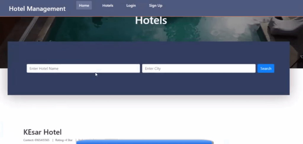 Hotel Management Project In Java With Source Code Project Report Codebun 6805