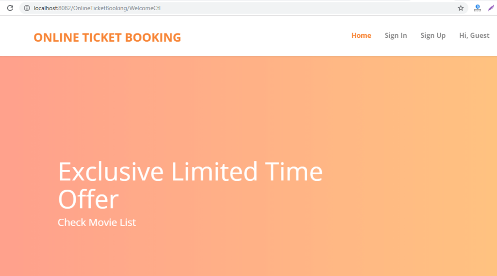 Online Movie ticket booking project in java with source code – Codebun