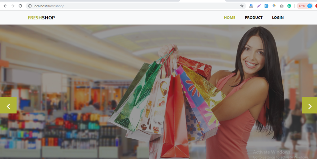 Online Shopping Project In Php Codebun