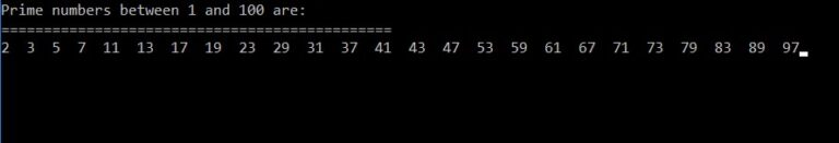 Write a C# Program to check whether a number is prime or not – Codebun