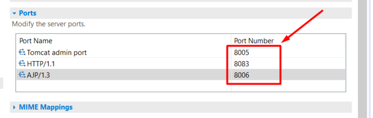 Several ports required by Tomcat v8.5 Server at localhost are already in use – Codebun