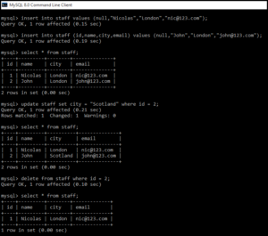 How to Add, Update, Delete records in MySQL Database? – Codebun