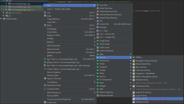 Login and Registration in Android and SQLite – Codebun