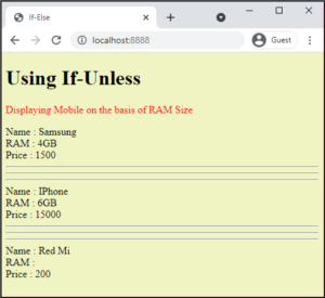 How to use conditional statements in Thymeleaf in Spring Boot – Codebun