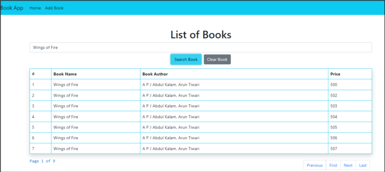 Search record from a table in React JS, Spring Boot and MYSQL – Codebun