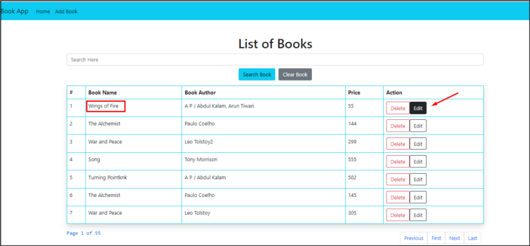 Edit and Update records in React JS using Spring Boot and MYSQL – Codebun