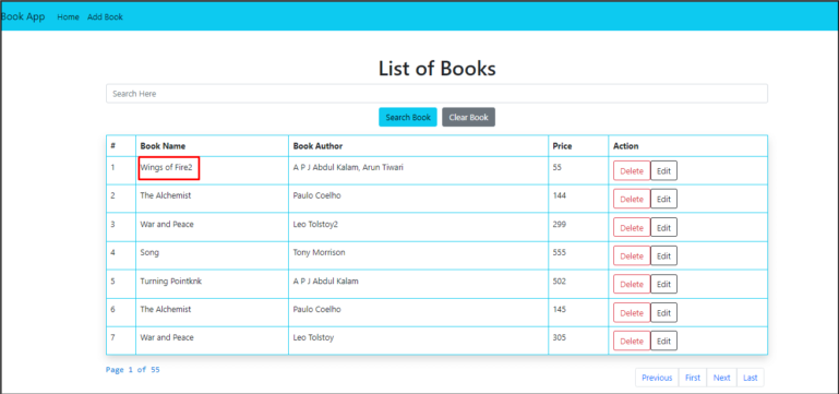 Edit and Update records in React JS using Spring Boot and MYSQL – Codebun