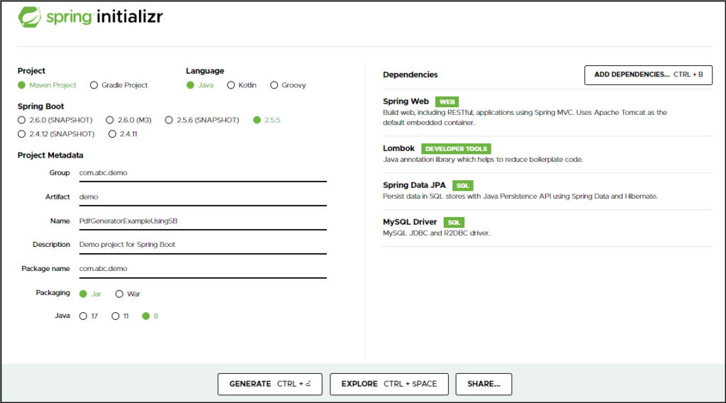 How To Export Data To PDF In Spring Boot Codebun