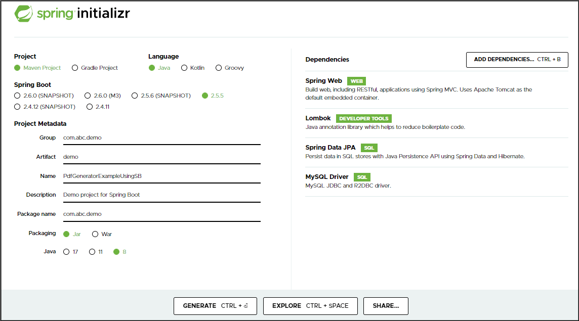 How To Export Data To PDF In Spring Boot Codebun