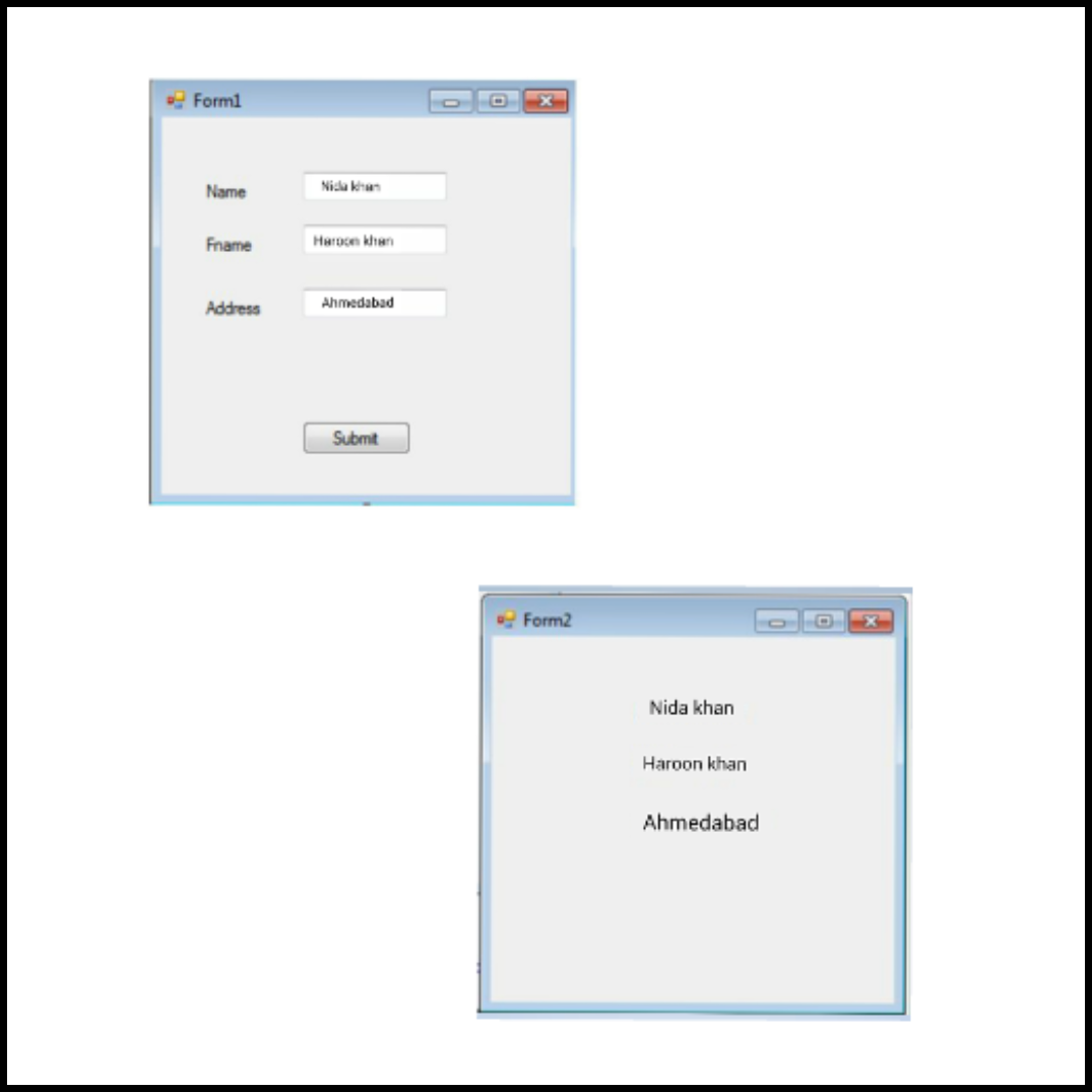 How To Send Data Between Multiple Forms In C Windows Codebun