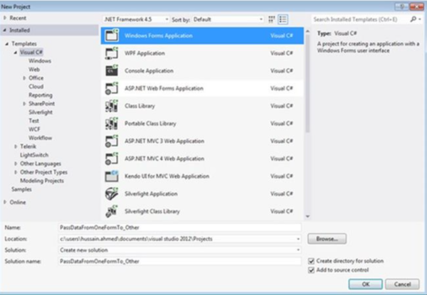 How to send data between multiple forms in C# windows – Codebun