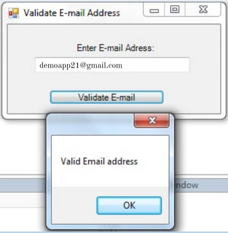 Required field, Email, Password and Phonenumber Validation in Visual Basic (VB.Net) – Codebun
