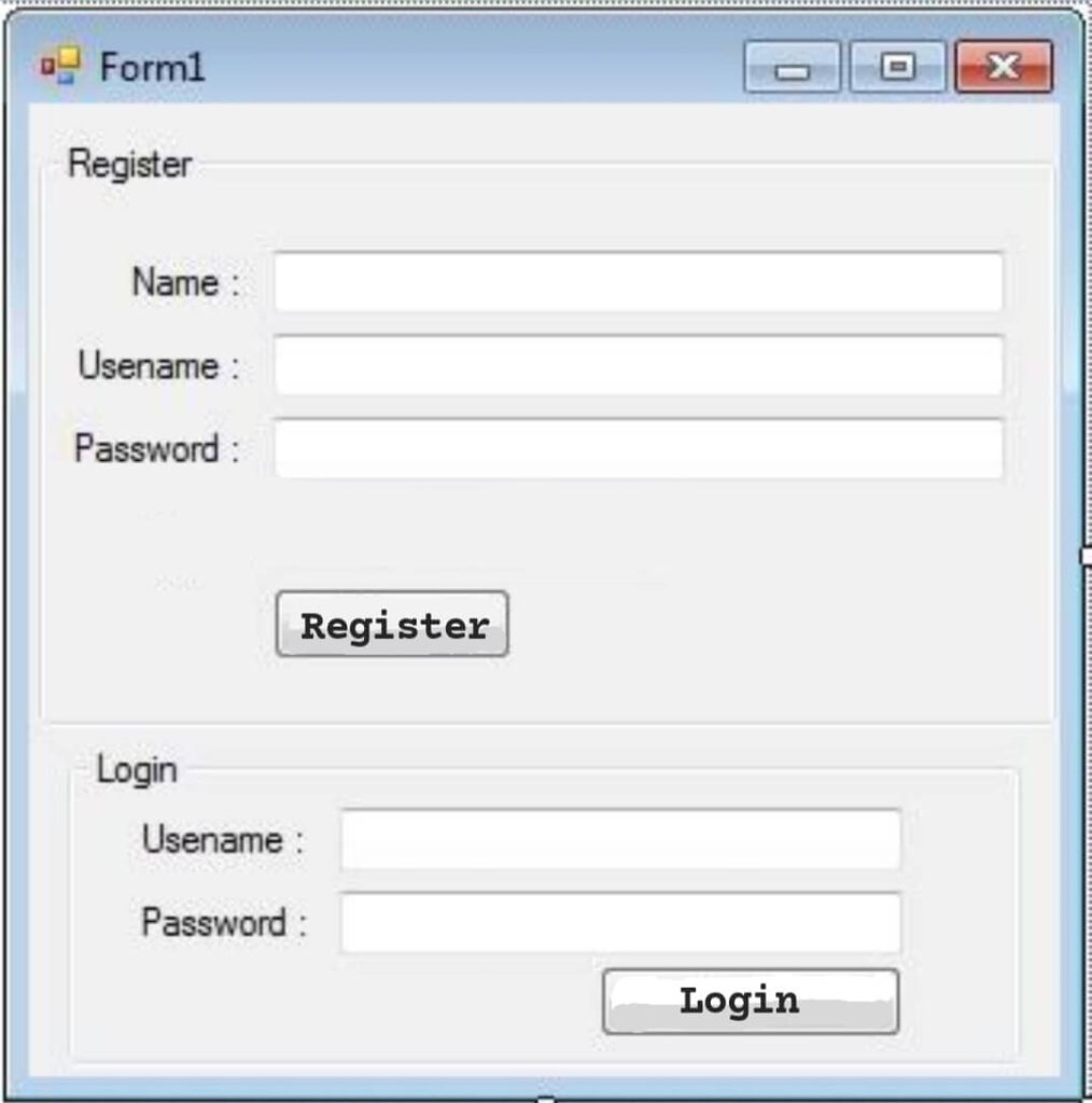 How To Create Login And Registration Form In Vbnet With Mysql Codebun