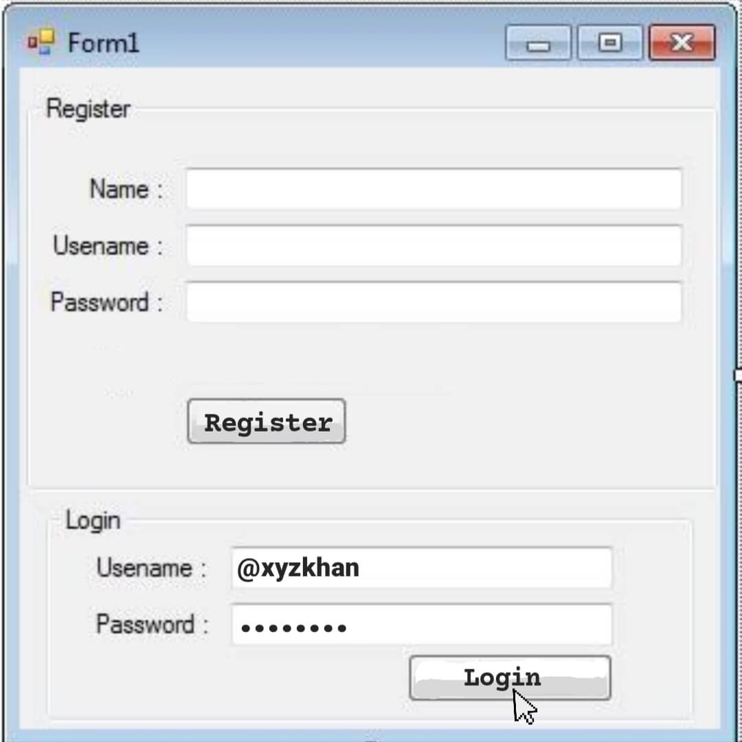 How to create Login & Registration form in VB.NET with MySQL – Codebun