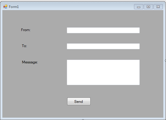 How To Send Email In C Windows Application Codebun