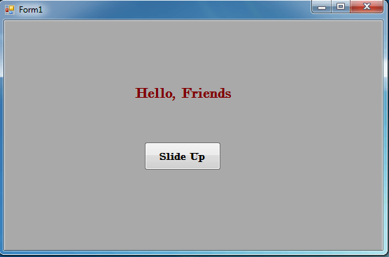 How to Create Sliding Panel in VB.NET – Codebun