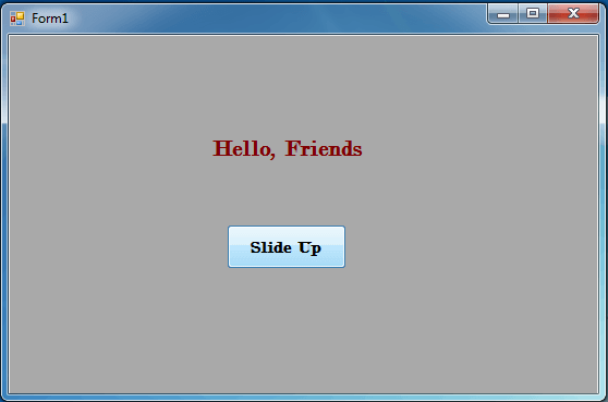 How to Create Sliding Panel in VB.NET – Codebun