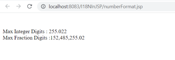 Number and Currency Formatting in JSP using JSTL – Codebun