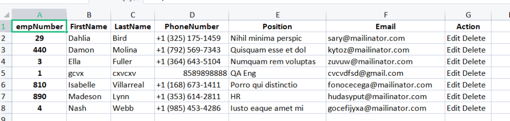 How to download table data into xlsx format from JSP page – Codebun